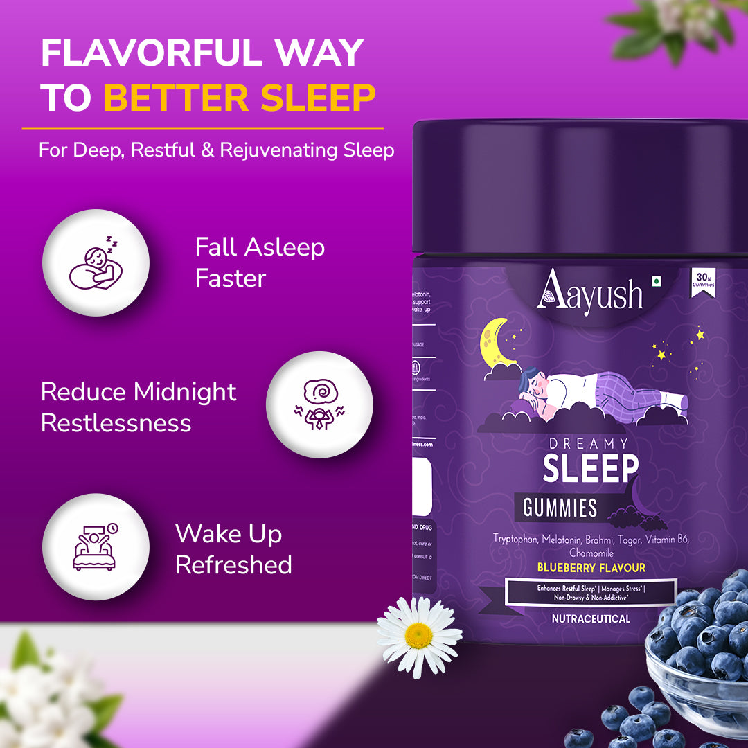 Buy Sleep Gummies | Melatonin Supplements | Natural Sleep Aid for ...
